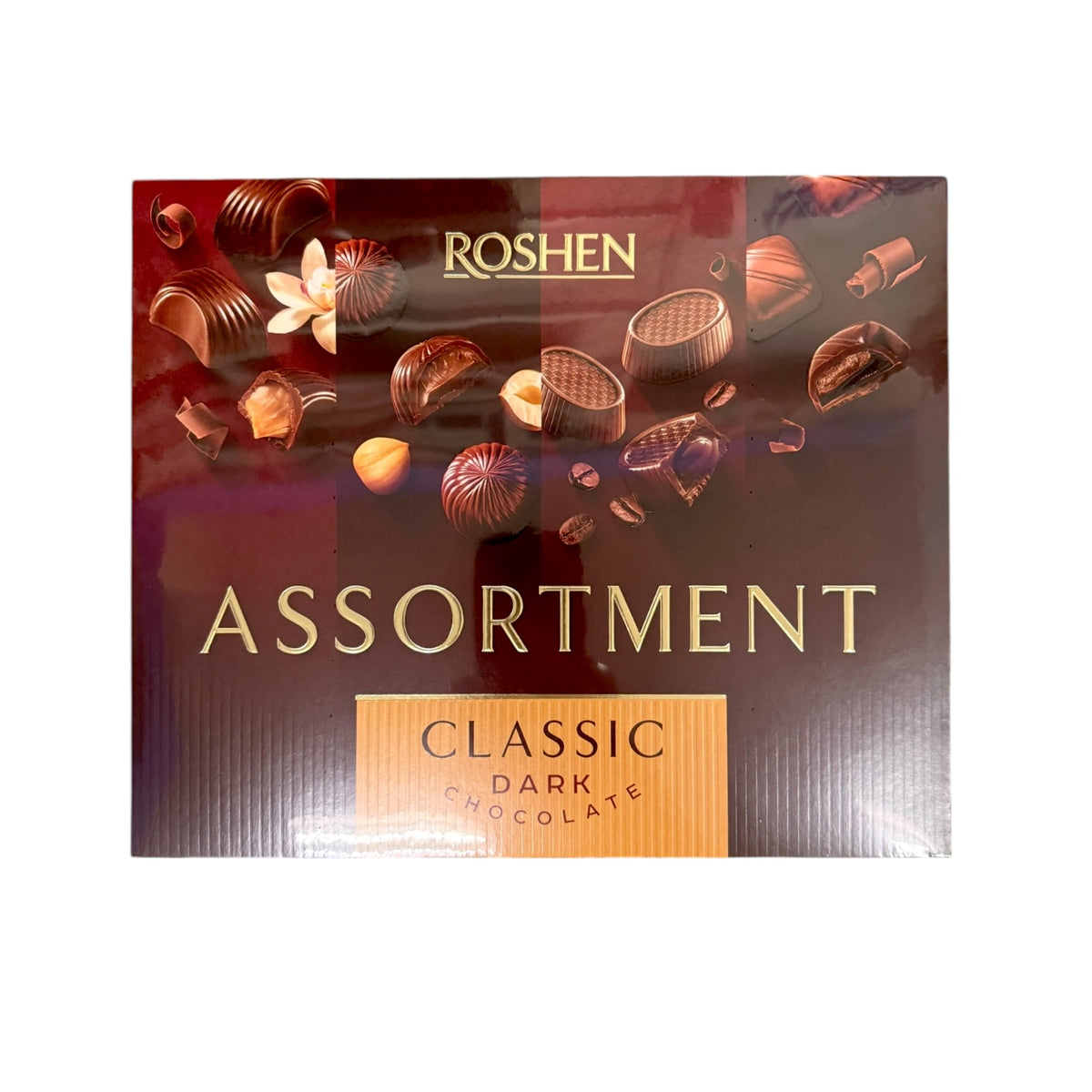Roshen Assorted Dark Chocolates Box – Mozaika